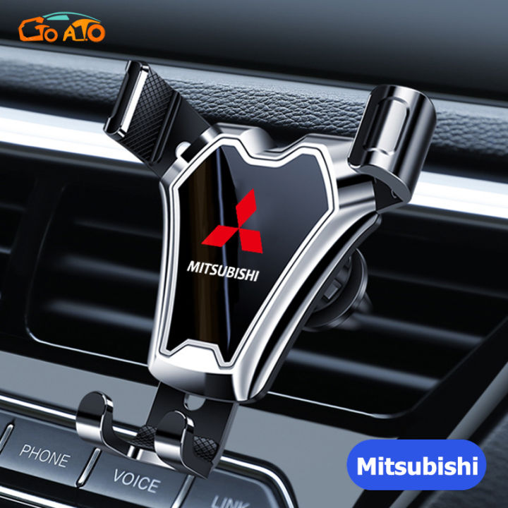GTIOATO Gravity Car Cellphone Holder Phone Mount Stand For Mitsubishi ...