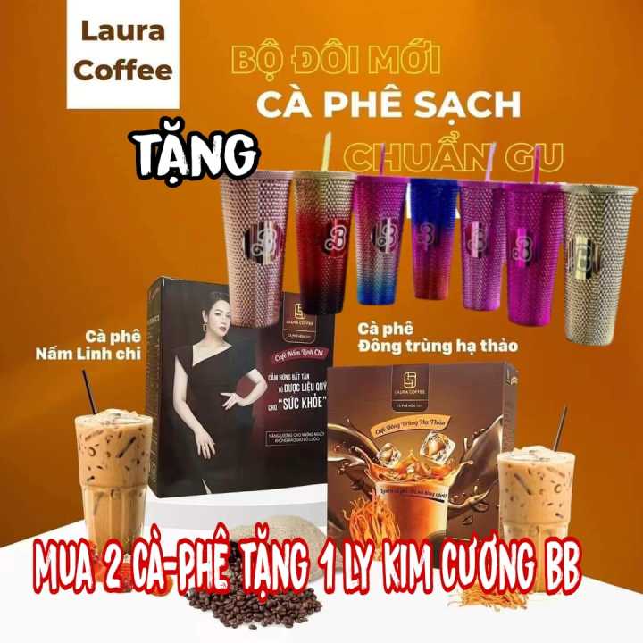 (Vietnam) Buy 2 Boxes Free 1 Barbie Glass - Laura Coffee Ca Phe Hoa Tan ...