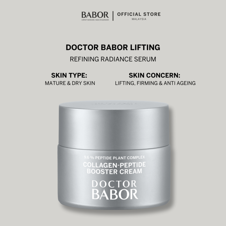 DOCTOR BABOR LIFTING COLLAGEN-PEPTIDE BOOSTER CREAM 50ML | Lazada