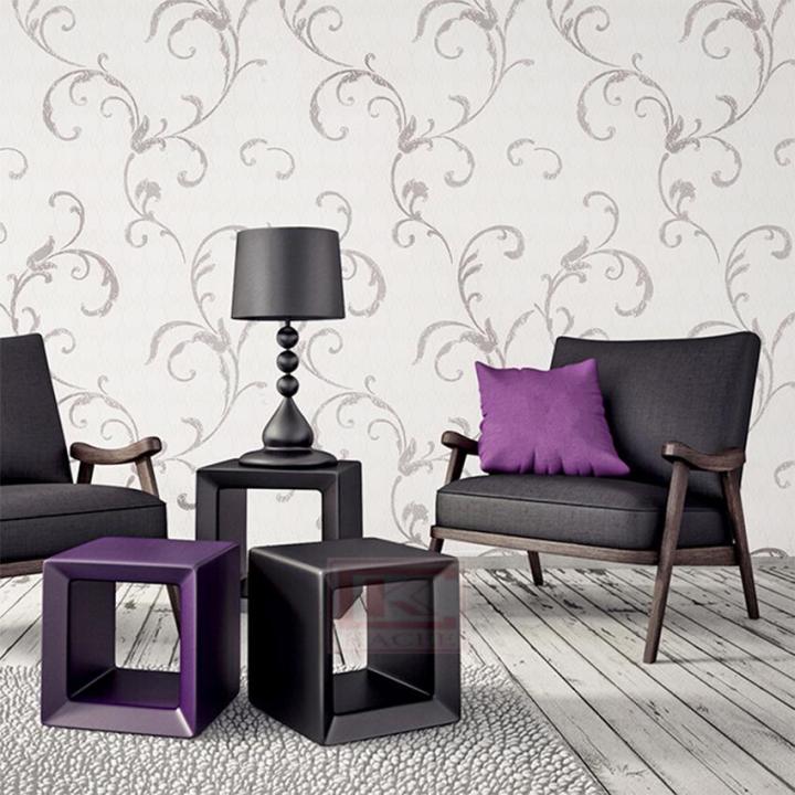 KACEE วอลเปเปอร์ Wallpaper วอลเปเปอร์ผนัง ยาว 10 เมตร ไวนิล หนา ลายคลาสสิค เอิร์ธโทน | Lazada.co.th