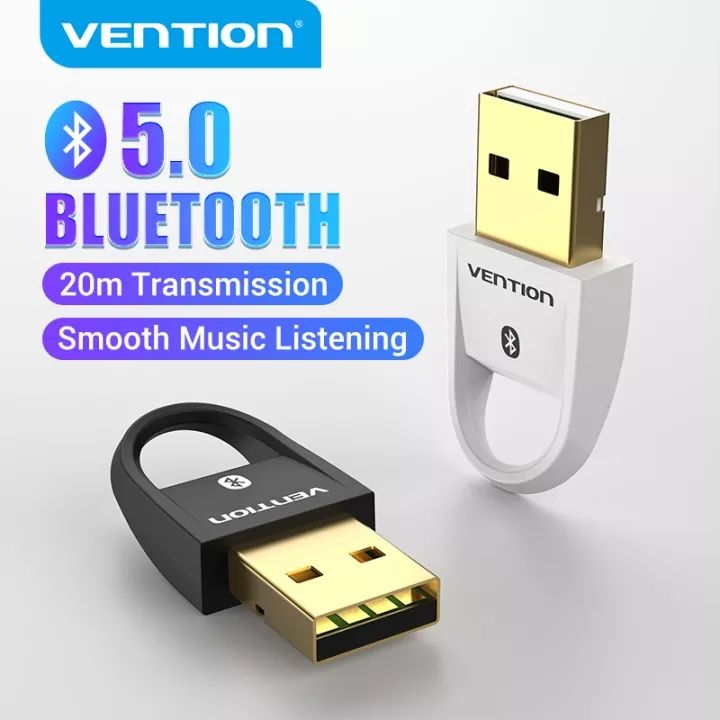 Vention Bluetooth 5.1 5.0 Dongle for Bluetooth USB Device Receiver ...