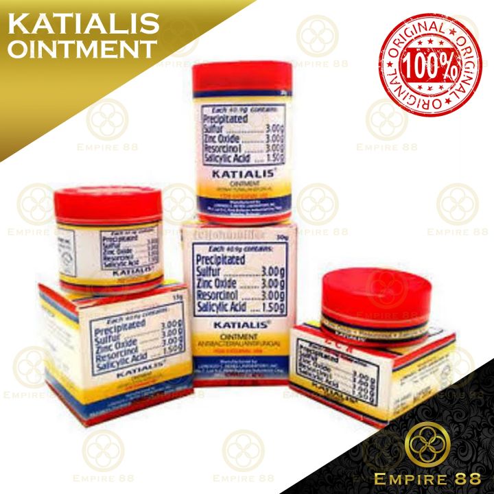 Katialis Ointment Antibacterial/Antifungal 15g | Lazada PH