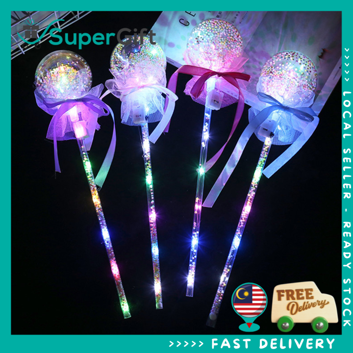 LED Magic Wand Glow Stick Mainan Lampu Magik LED Kanak-kanak | Lazada
