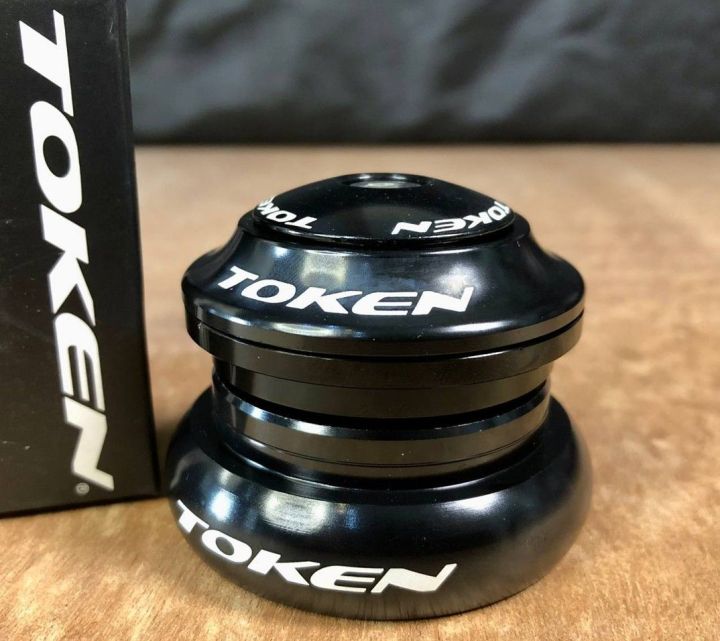 Token Bicycle Headset Zero Stack Top (28.6) + EC44 Bottom (1.5) TK036A ...