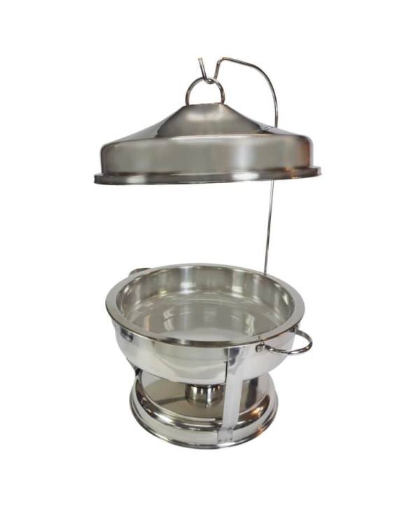 Stainless Steel Bell Lid Chafing Dish Buffet Set Food Warmer Dome ...