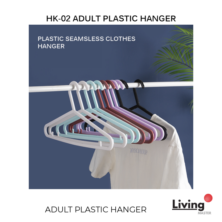 Clothes Hanger 1pcs Adult Plastic Cloth Hanger High Quality Plastic Hanger Multipurpose Hanger