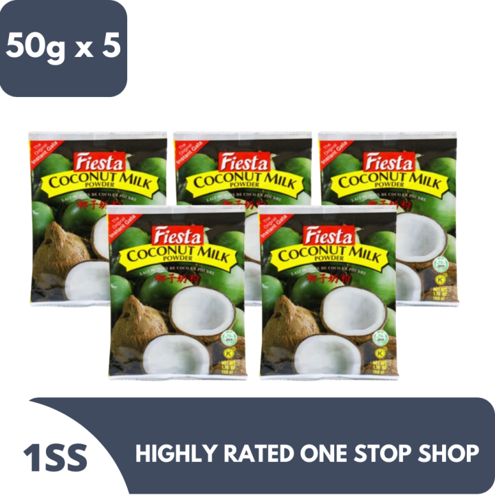 Fiesta Coco Milk Powder 50g x 5 | Lazada PH