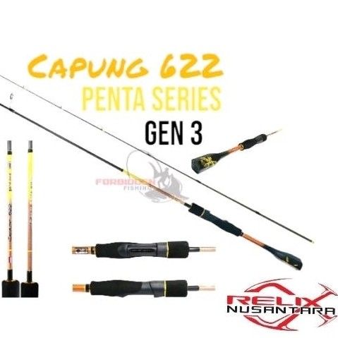 New joran UL RELIX CAPUNG 622 line tes 1-3 lbs capung gen 3 capung ...