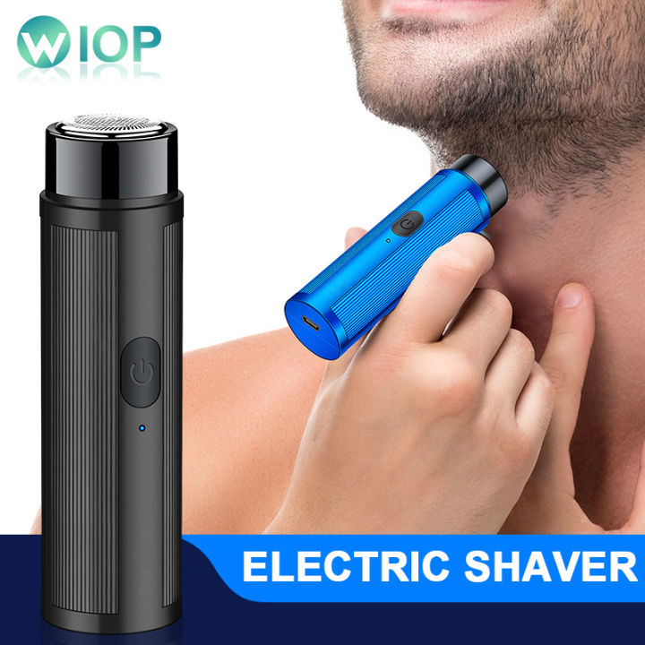 Mini USB Rechargeable Electric Shaver for Men Portable Electric Razor ...