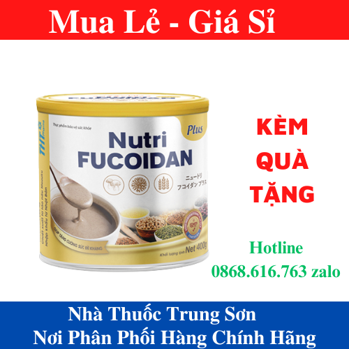 [CHÍNH HÃNG - HOÀN TIỀN] Nutri Fucoidan Plus - Thực dưỡng miễn dịch ...