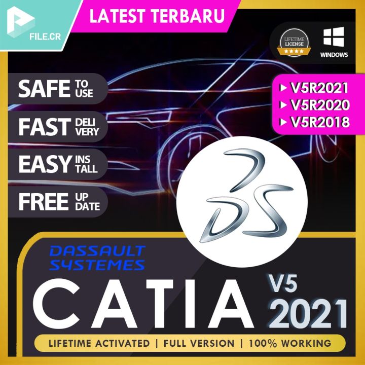 DS CATIA EASY INSTALL LIFETIME PREMIUM FAST DELIVERY SAFE | Lazada