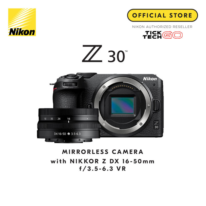Real and effective Nikon Z 30 Mirrorless Camera for Creators, Vlogging ...