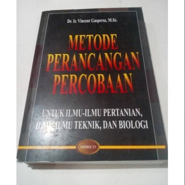 Buku Buku Metode Perancangan Percobaan | Lazada Indonesia Buku Buku Metode Perancangan Percobaan | Lazada Indonesia