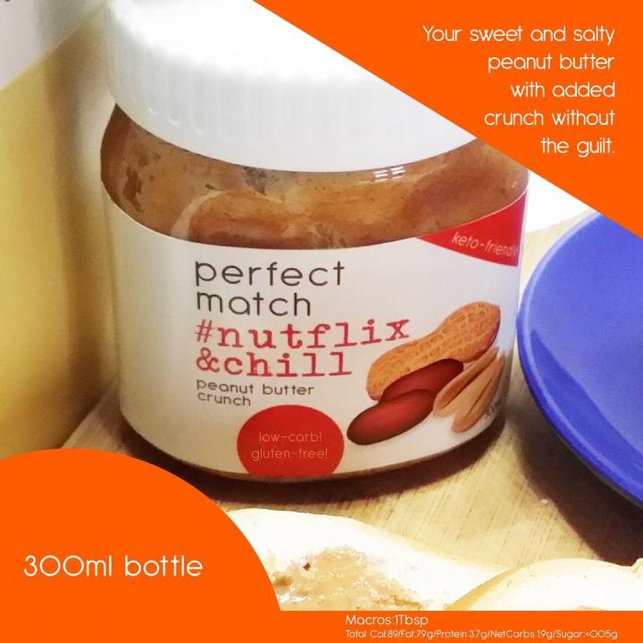 #nutflix&chill - Keto Peanut Butter Crunch 300ml | Lazada PH