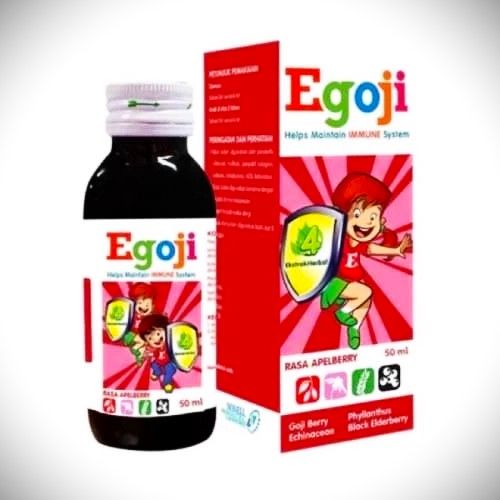EGOJI SYRUP RASA APELBERRY 50 ML - VITAMIN DAYA TAHAN TUBUH | Lazada ...
