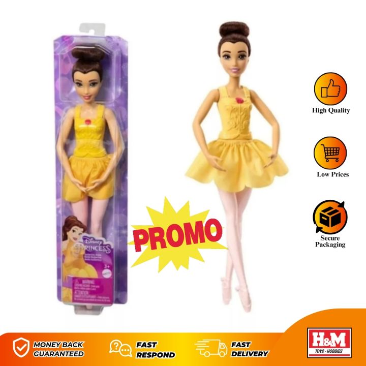 Boneka Barbie Disney Princess Ballerina Doll BELLE - Boneka Disney ...