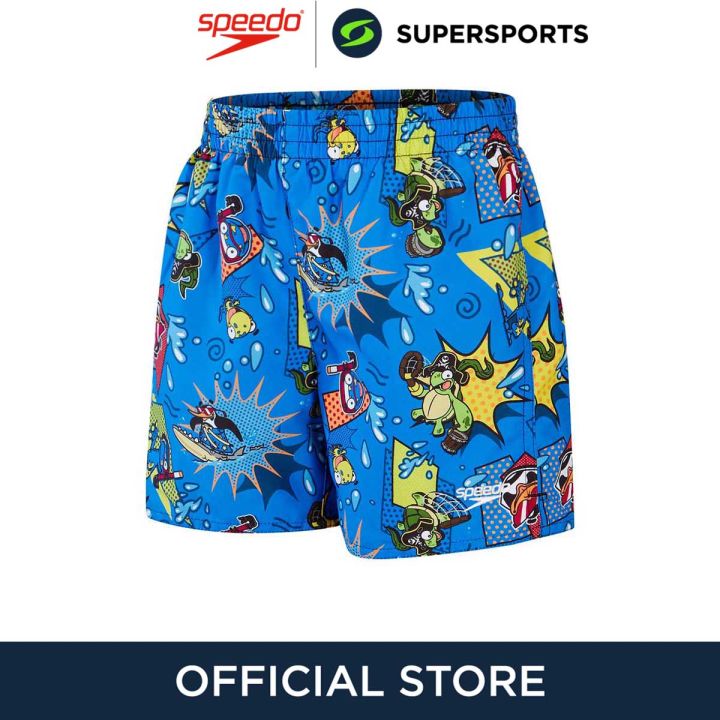 SPEEDO Learn To Swim กางเกงว่ายน้ำขาสั้นเด็กผู้ชาย | Lazada.co.th
