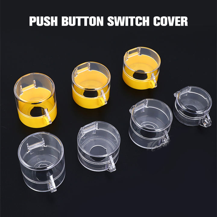 AGBBG 22mm Push Button Switch Protective Cover Protective Cover Anti ...
