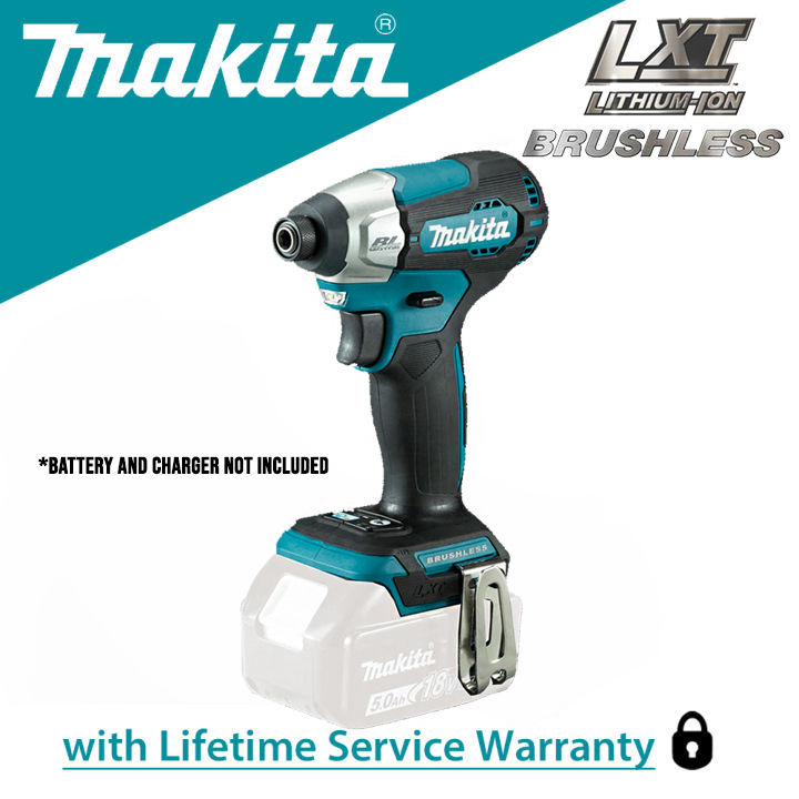 Makita DTD157Z Cordless Impact Driver 6.35mm (1/4″) 40 N·m 18V LXT Li-Ion ( BATTERY AND CHARGER ...
