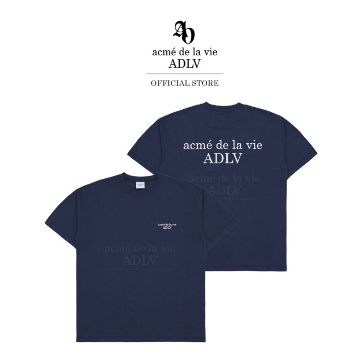 ADLV [acme de la vie] เสื้อยืด Oversize รุ่น Basic Logo Season2 Short ...