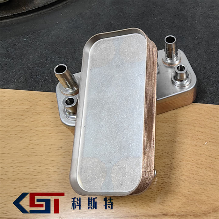 Stainless steel miniature copper brazing plate heat exchanger 400W 600W ...