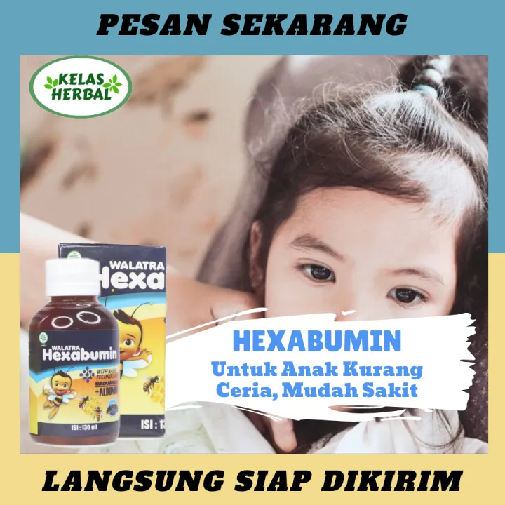Hexabumin Obat Daya Tahan Tubuh Anak Kuat - Obat Agar Anak Tidak Mudah ...