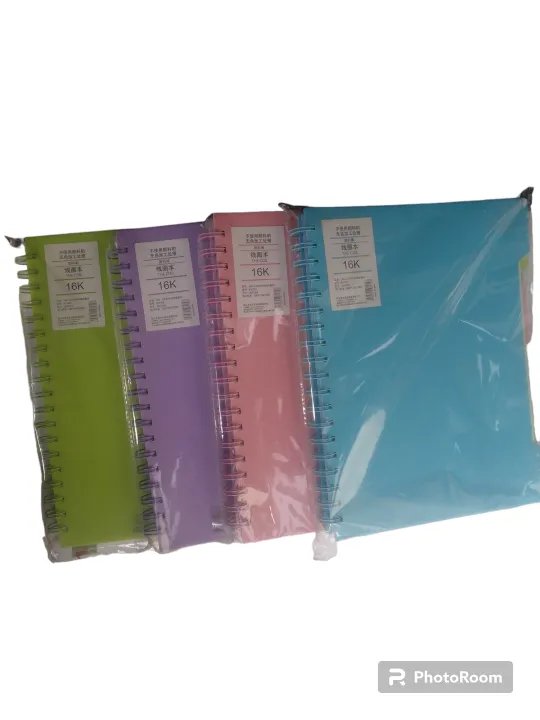 Buku Block Note / Note Book Ring Kawat Spiral Ukuran B5 ( 20 x 26 cm ...