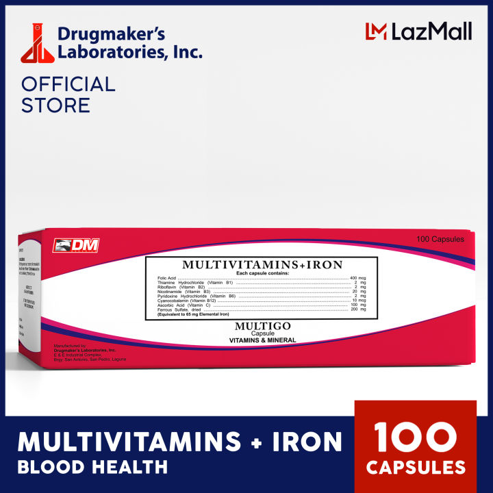 Iron + Multivitamins | Multigo | Lazada PH