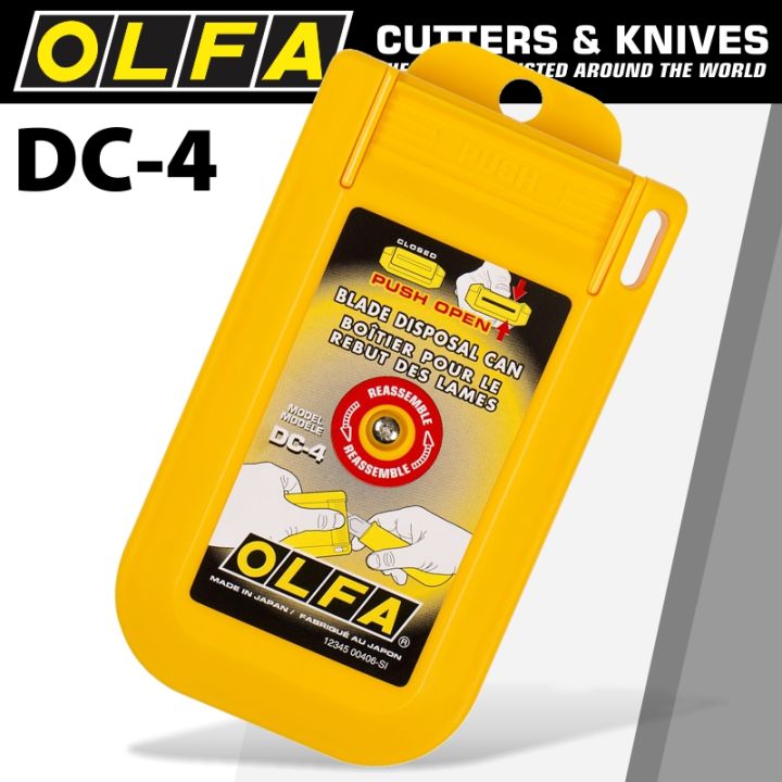 OLFA โอฟ่า รุ่น DC-4 กล่องหักใบมีดคัตเตอร์ 1 ชิ้น | Lazada.co.th