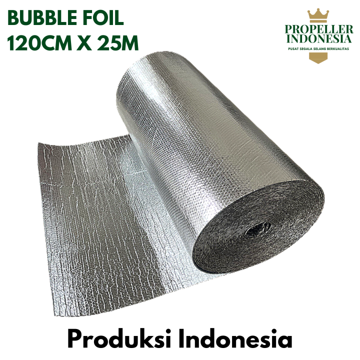 Aluminium Foil Alumunium Foil Bubble Peredam Panas Insulasi Atap Roll ...