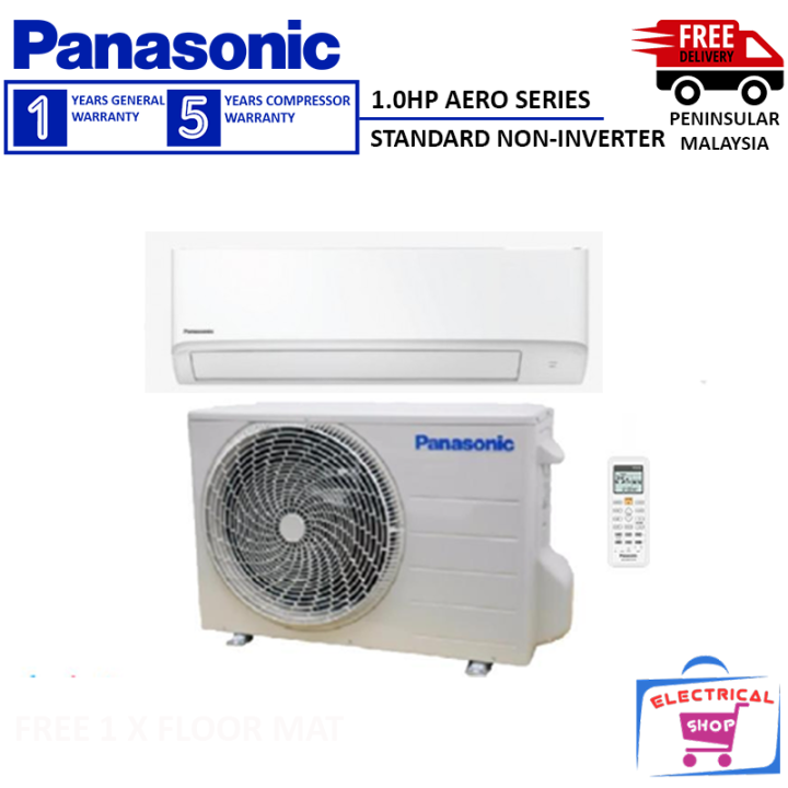 {FREE SHIPPING} Panasonic Air Conditioner 1HP CSPN9WKH / CU-PN9WKH R32 ...