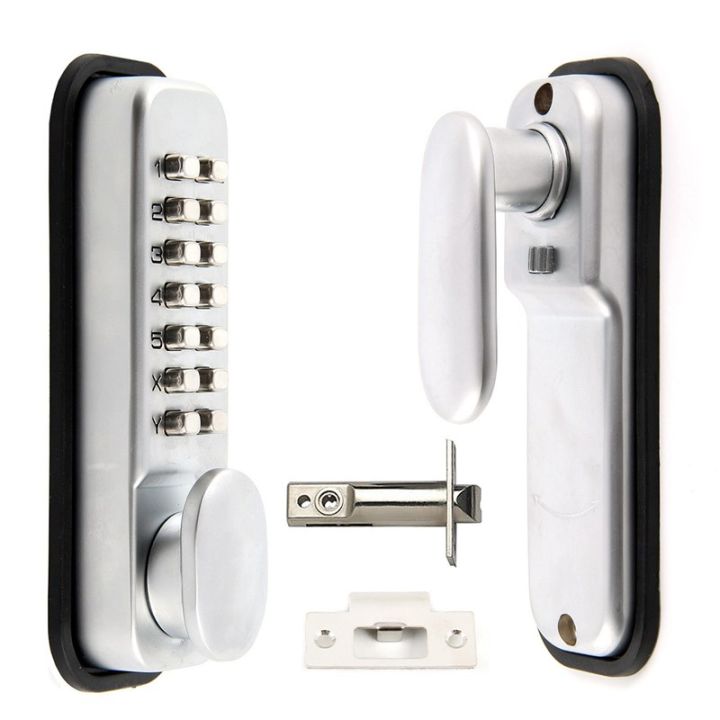 Digital Push Button Door Lock Key Pad Code Combination Access ...