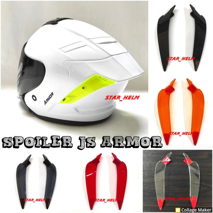 Spoiler Helm JS ARMOR All Series | Lazada Indonesia