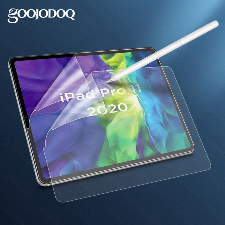 GOOJODOQ Paper Like Screen Protector iPad Film Matte Pet Anti Glare ...