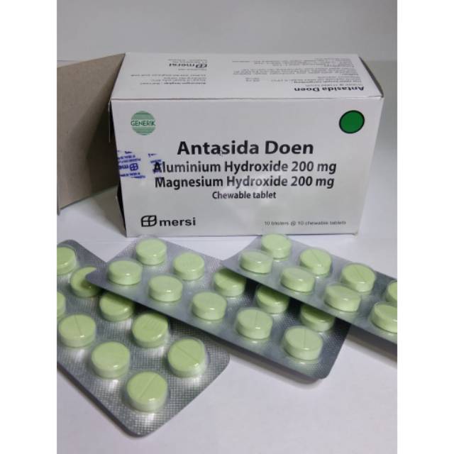 Antasida Doen 1 strip isi 10 Tablet | Lazada Indonesia