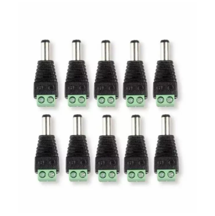 10pcs 12V DC Male/Femal Power Balun Plug Connector | Lazada PH