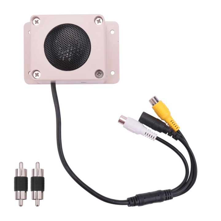 Microphone Speaker Device for Security Camera Outdoor Waterproof for IP ...