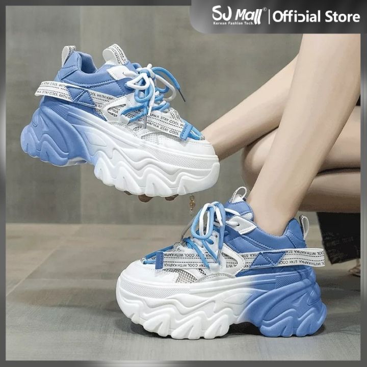 Korean High Cut Fashione chunky Rubber shoe | Lazada PH