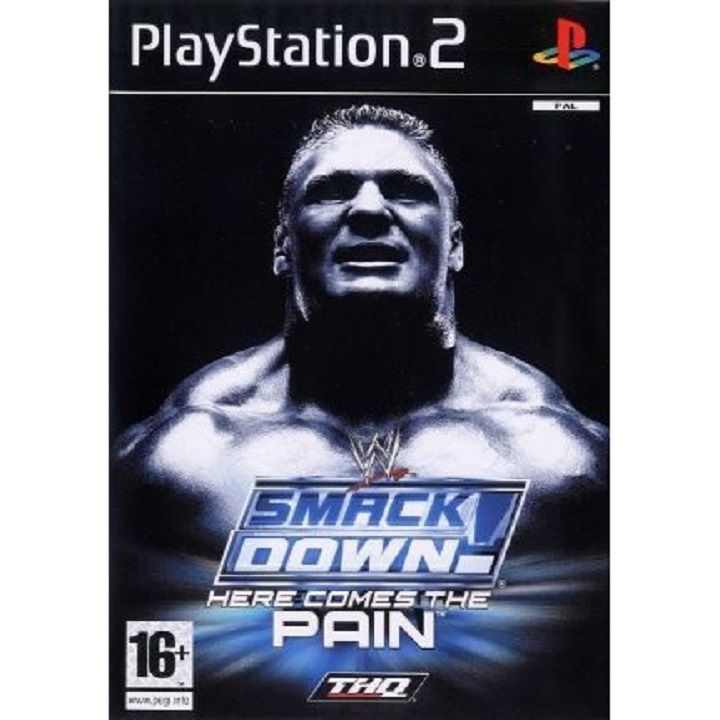 Ps2 เกมส์ WWE SmackDown! Here Comes the Pain มวยปล้ํา PlayStation2⚡ส่ง ...