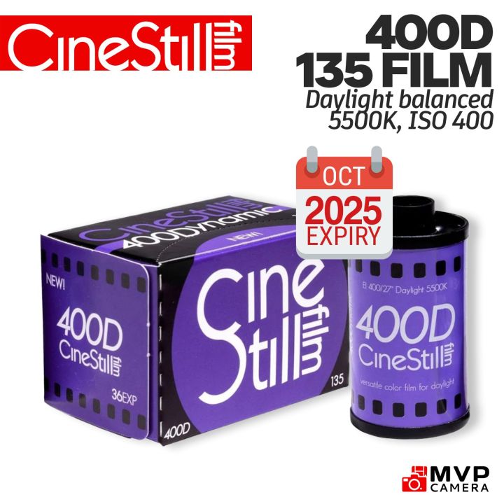 CINESTILL 400D 400Dynamic High Speed Color Negative Film 135 35mm C41 ...