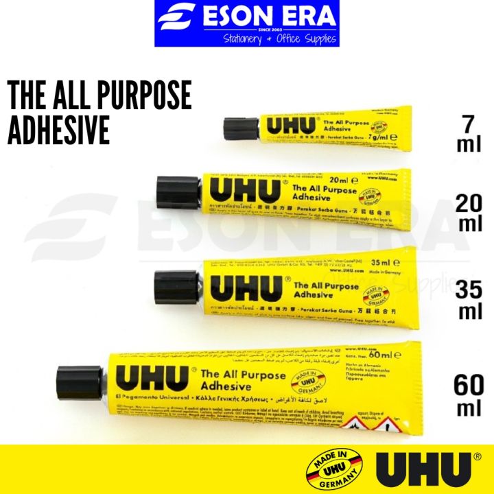 UHU Glue All Purpose Adhesive Glue 7ml / 20ml / 35ml / 60ml UHU 100% ...