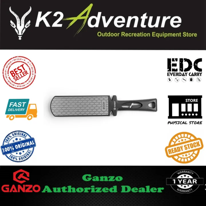 Ganzo ProSharp 400 800 Grit Diamond Ceramic Sharpener (100% Authentic) | Lazada