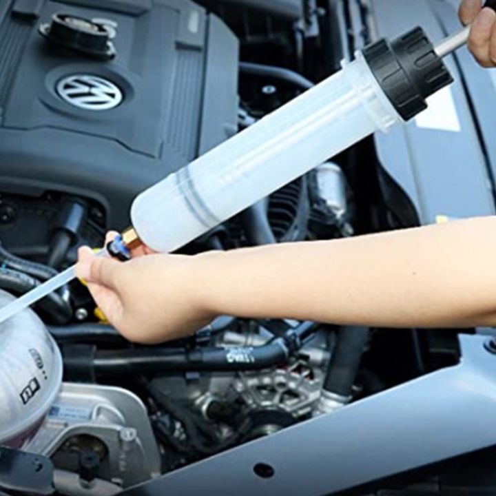 200cc Car Oil Fluid Extractor Filling Syringe Transfer Bottle Manual ...