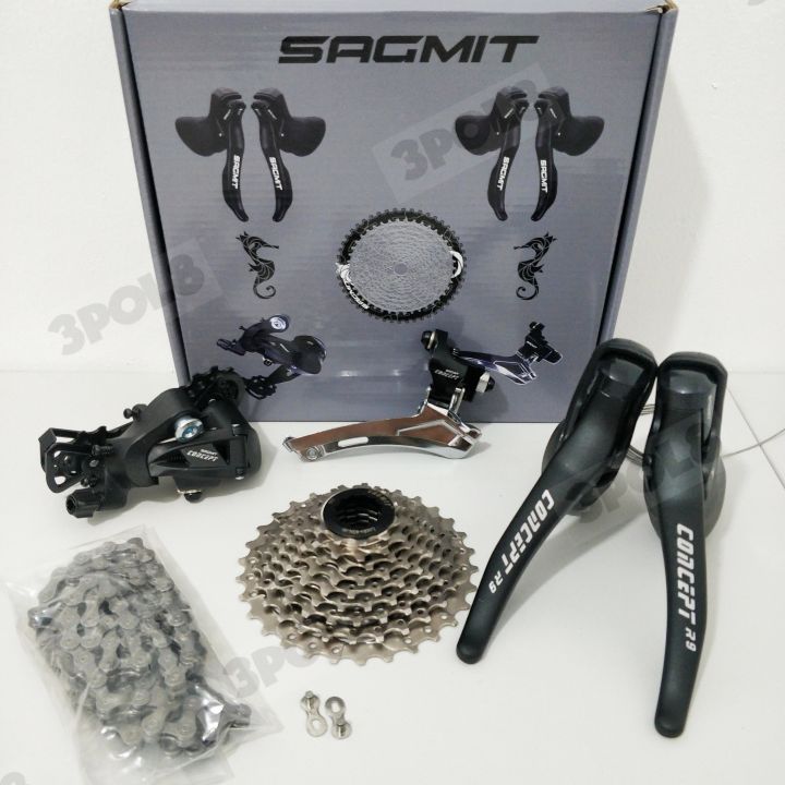 STI Upkit Sagmit Concept Alliance 2x8 2x9 9 Speed Brake Road Bike Up ...