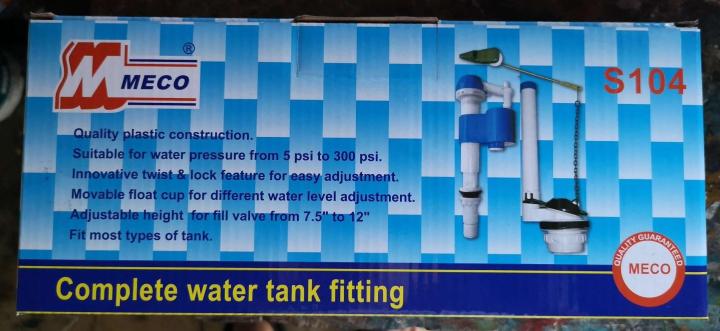 MECO Toilet Tank Fitting Complete Set | Lazada PH