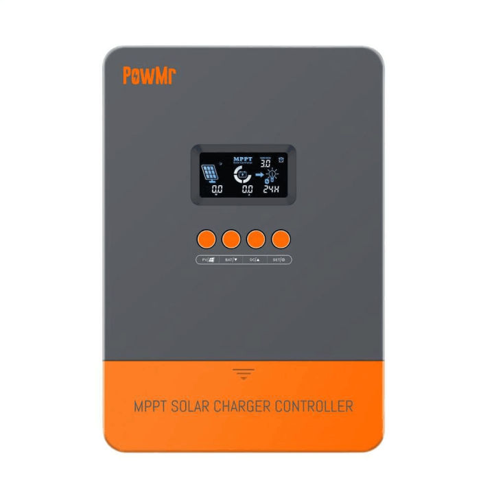 Smart Sensor 60A 4-Stages MPPT Solar Recharger Controller 12/24/36/48V ...