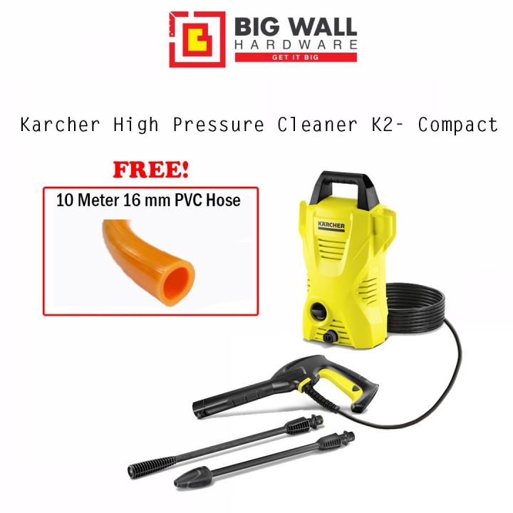 Karcher High Pressure Cleaner K2 Compact [Free Hose] Outdoor Gardening Power Tools | Lazada