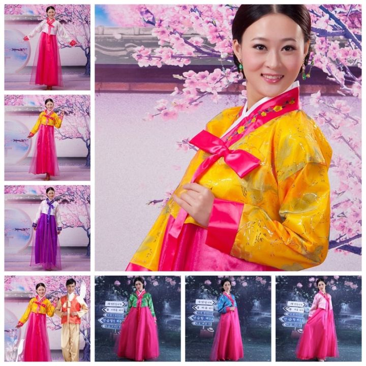 Doifu Dae Jang Geum Traditional Korean Clothing Ethnic Style Embroidery Korean Hanbok Dress