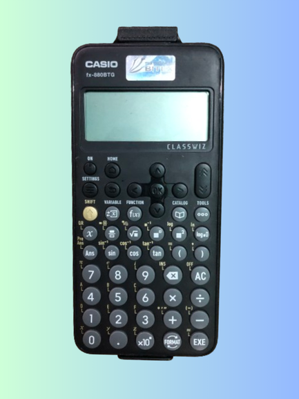 Máy tính casio fx 880 TG cũ | Casio fx-880 TG đã qua sử dụng| Casio 880 ...