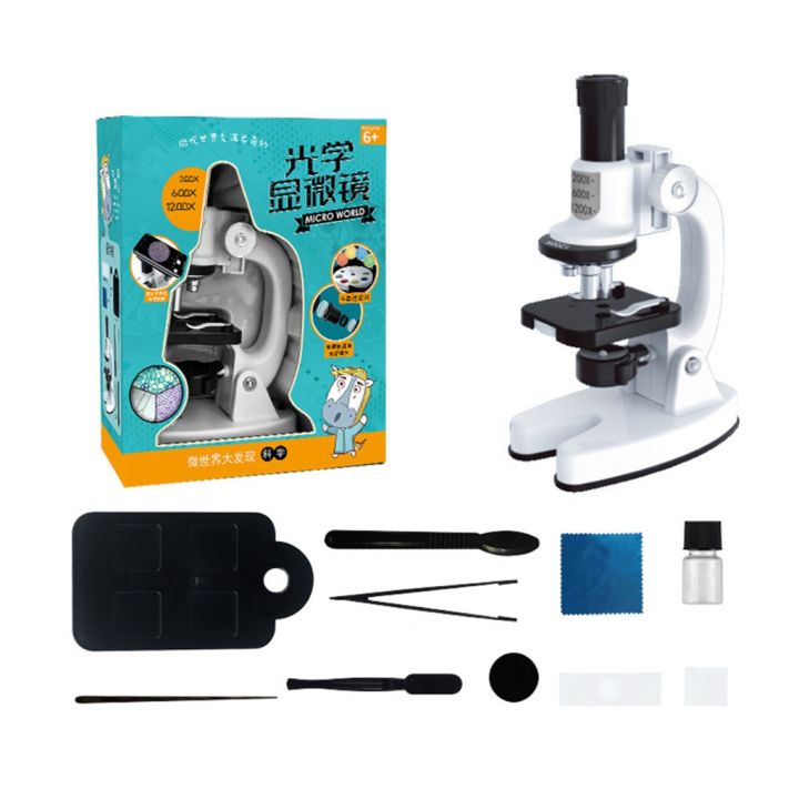 Educational STEM Toy Microscope Kit For Kids Microscope Science Kit ...